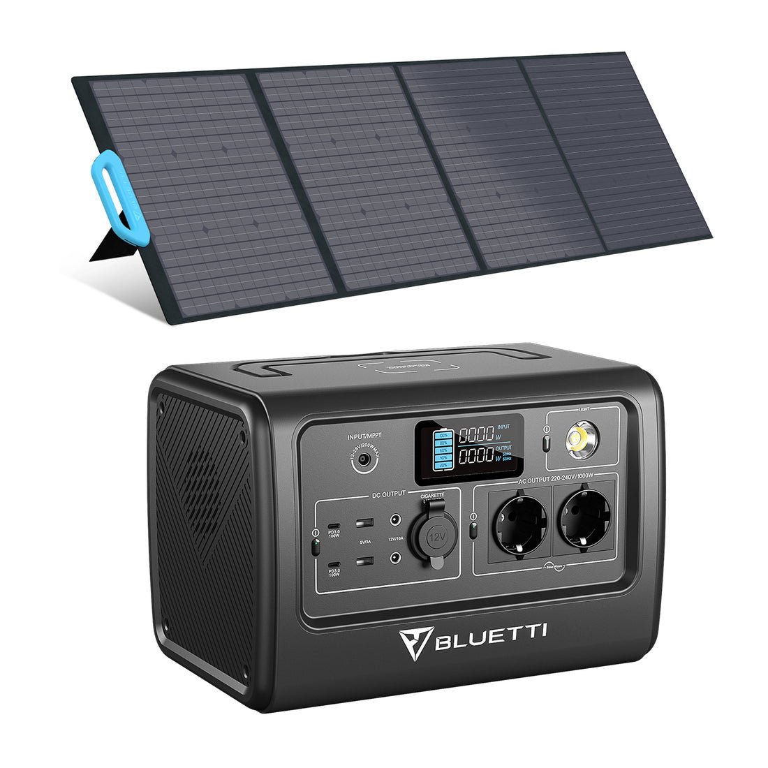 BLUETTI PowerOak EB70 Portable Power Station | 1000W 716Wh – powerbox.id